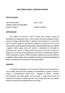 Combo de Modelos de Relatórios Sociais Editáveis em Word – Assistente Socializando